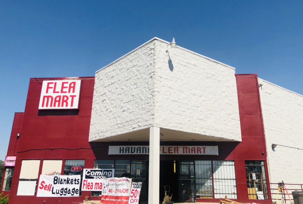 FLEA MART STOREFRONT1 9 2019 - On Havana Street Aurora, CO
