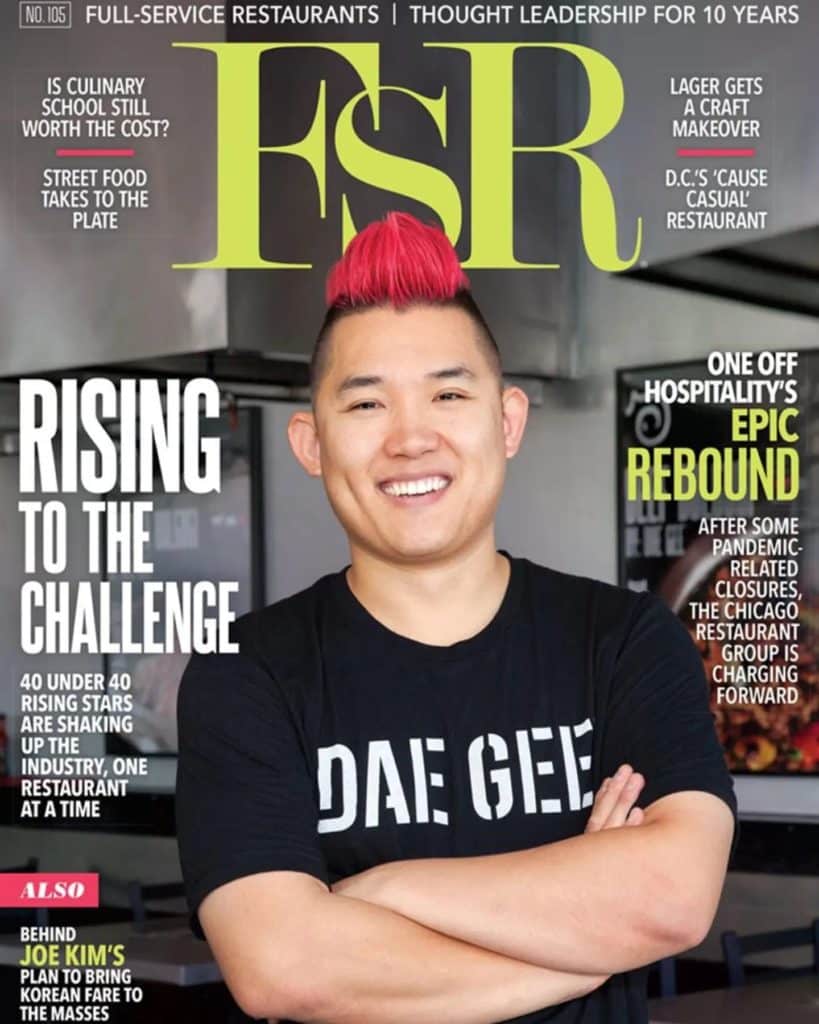 8 23 2022 Joe Kim featured in FSR photo COVER PAGE photo - On Havana Street Aurora, CO