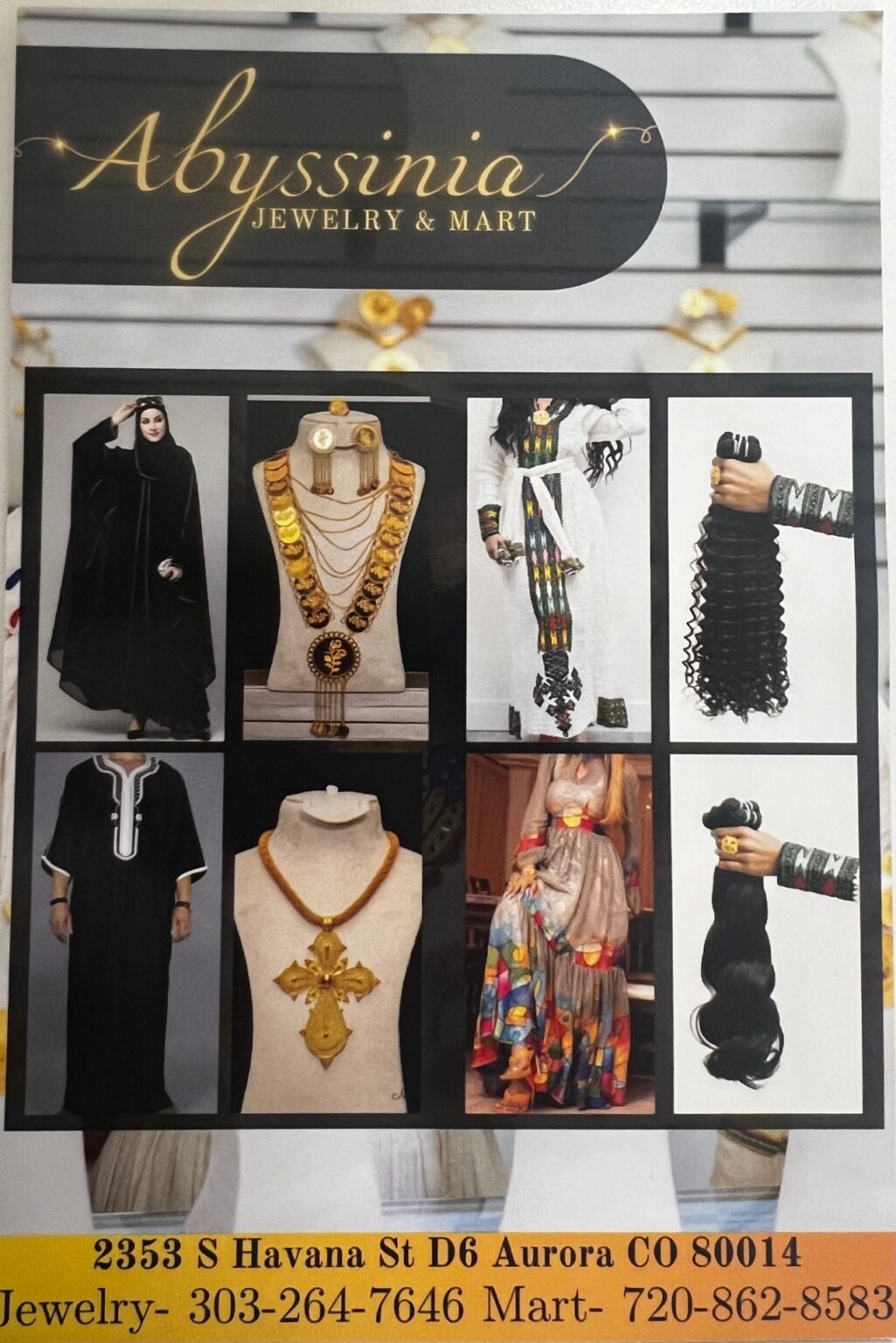 Abyssinia Mart & Jewelry - Village on the Park - On Havana Street ...