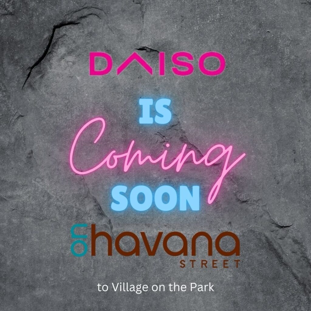 Daiso Coming Soon to Aurora, CO On Havana Street at Village on the Park ...