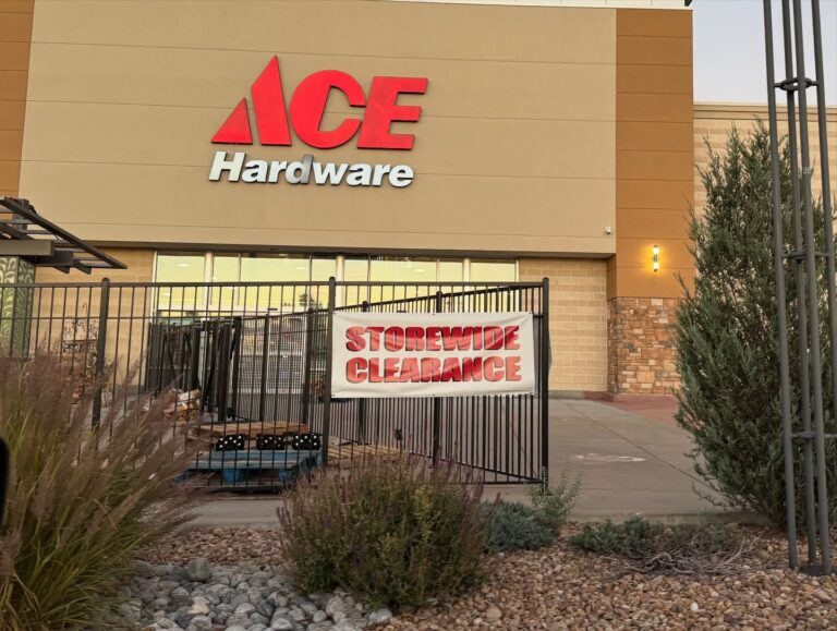 Ace Hardware Closing at The Gardens on Havana - On Havana Street Aurora, CO